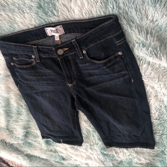PAIGE | Shorts | New Paige Bermuda Denim Shorts | Poshmark